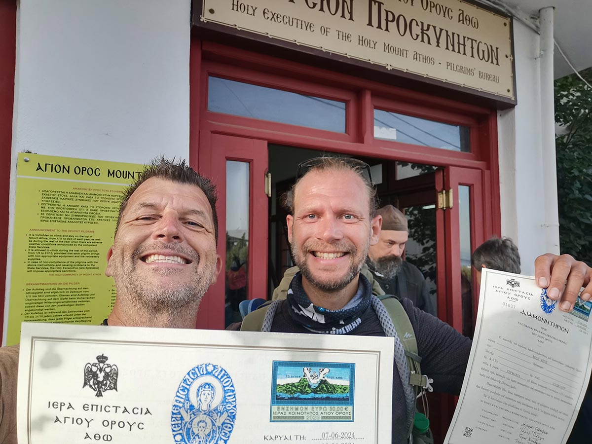 Die Mönchsrepublik Heiliger Berg Athos - Maren & Ralf unterwegs